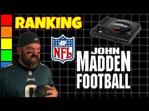 Ranking and Reviewing Every Sega Genesis Madden Game