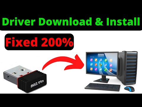 802.11n WiFi USB Adapter Driver Download & Install in Hindi๐ฅ USB WIFI 802.11 n Driver Windows 7/8/10