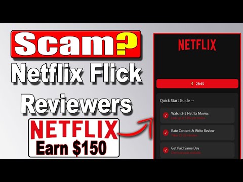Flickreviewers.com Review - Free Netflix $150 SCAM?