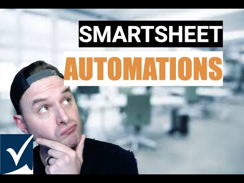 How To Create Smartsheet Automations