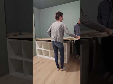 IKEA KALLAX 🛌 Bed-HACK
