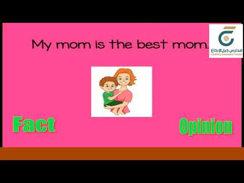 English Grade 2 Fact or opinion