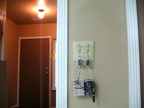 Servo Controlled Switch by oomlout - Thingiverse