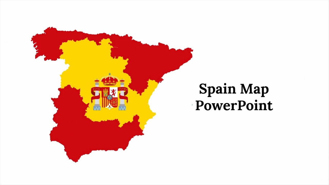 Spain Map PowerPoint Presentation