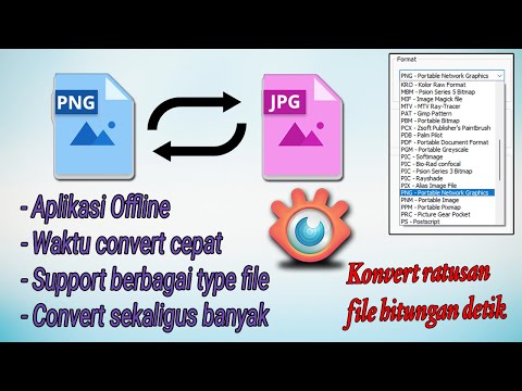 Sangat Cepat, CONVERT RIBUAN FILE GAMBAR KE FORMAT LAIN JPG, PNG, BMP