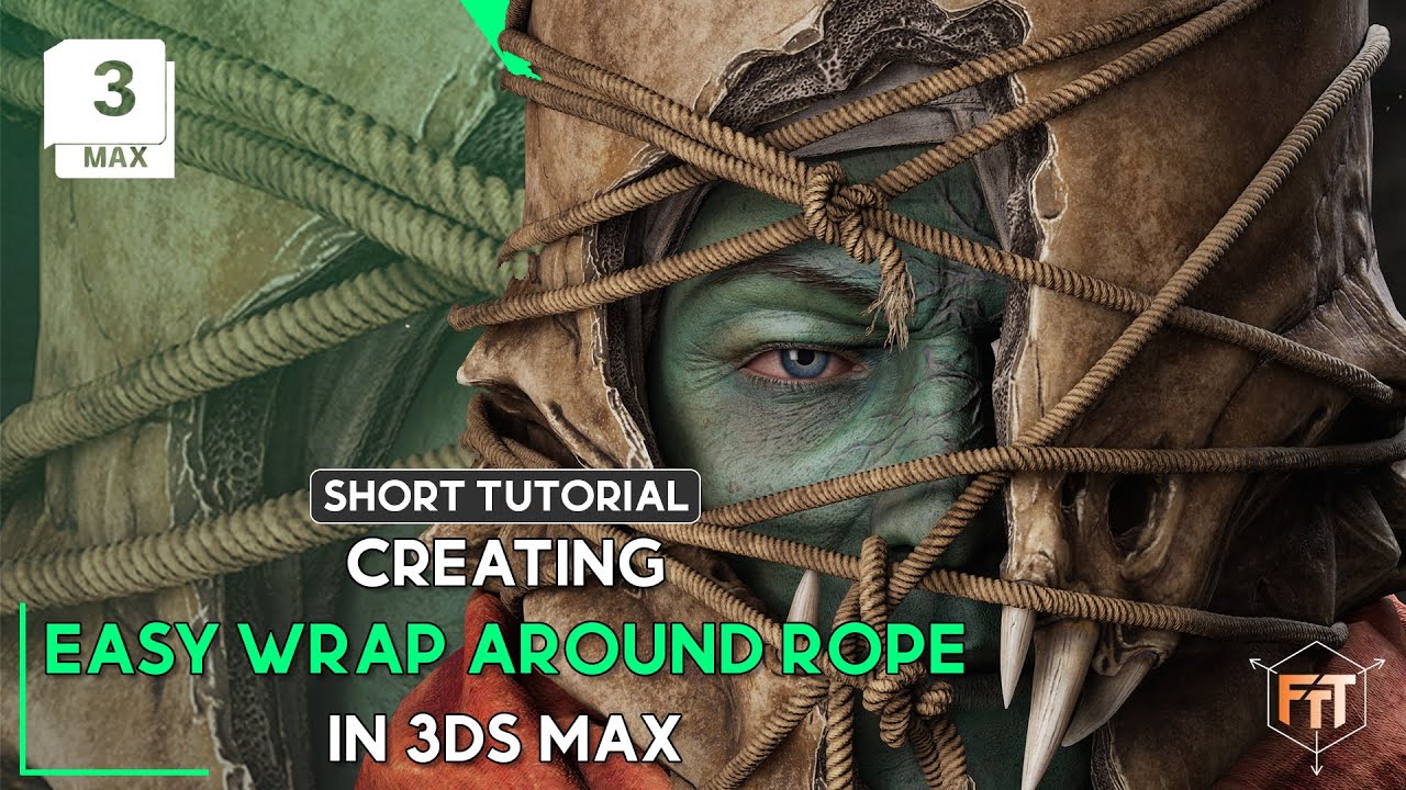 Creating Easy Wrap-Around Rope in 3DS Max