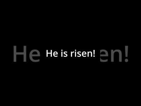 Alleluia (Christ is Arisen)