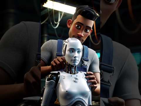 AI Robot || Pixel motu films || #shorts #cartoon #animation