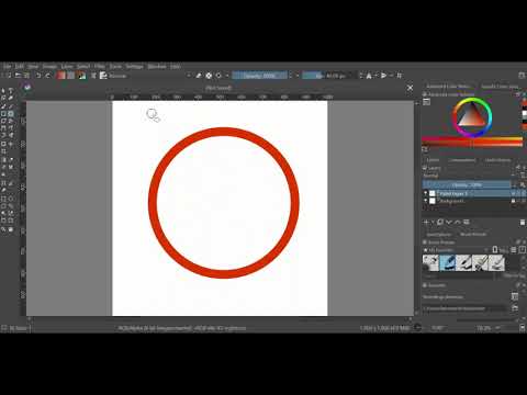 KRITA SHAPE TOOL OPTIONS