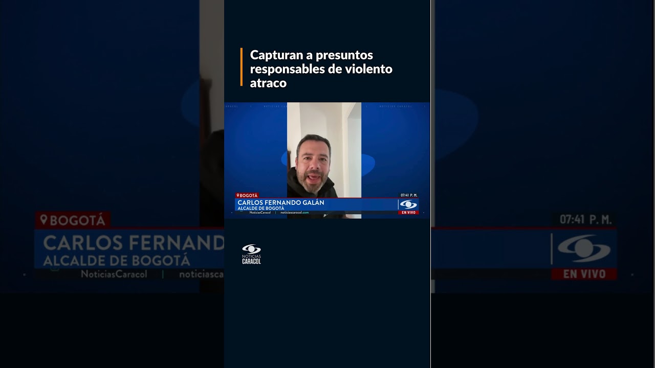 Capturan a presuntos ladrones tras violento atraco a familia en el norte de Bogotá