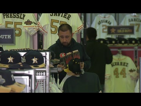 GOLD RUSH: Houston Astros holding 24-hour limited-edition gear sale at Union Station Team Store