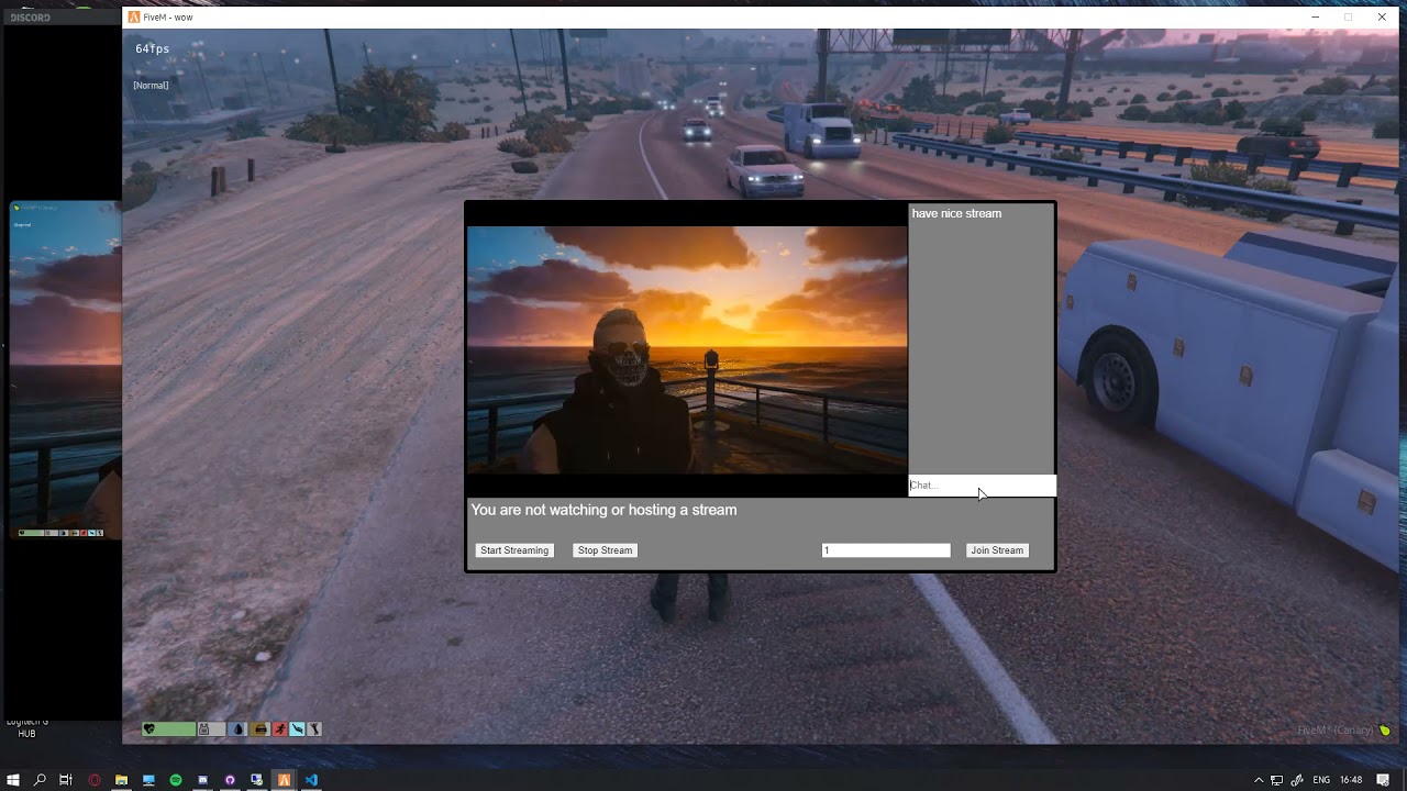 In Game streaming to players - FiveM Releases - Cfx.re Community
