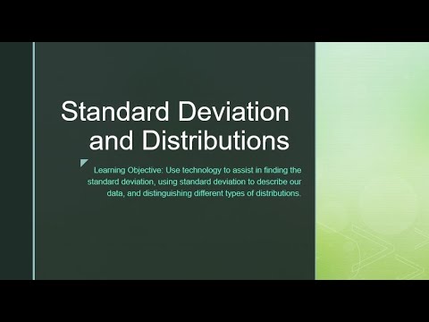 Standard Deviation Desmos