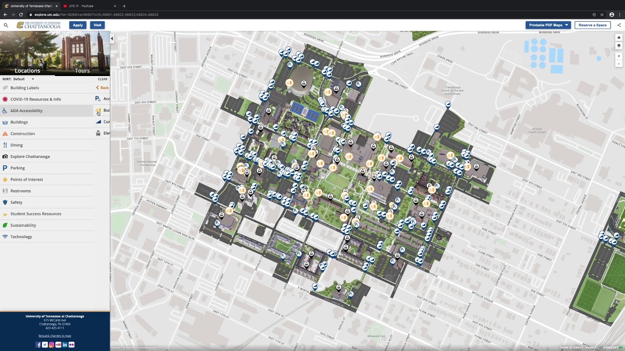How To Access Interactive Map- ADA Accessibility