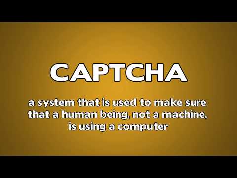 Captcha Meaning