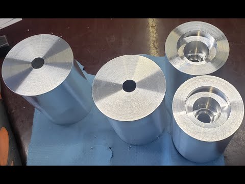 The part is made of aluminum 2024