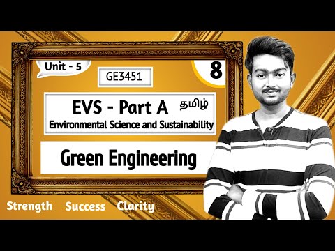 Green Engineering in Tamil Part A Unit 5 GE3451 Tamil Environmental Science & Sustainability