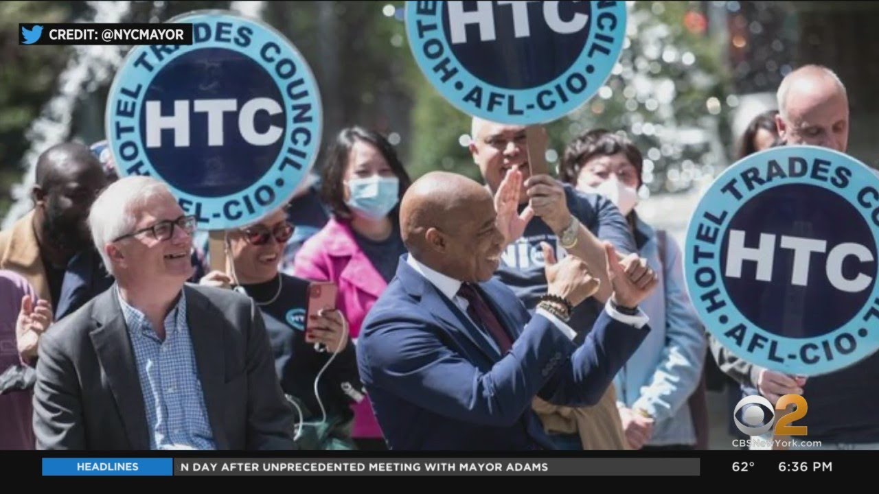 Mayor Adams discusses affordable housing crisis in New York City