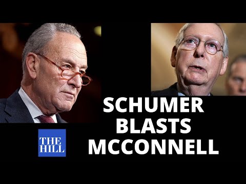 Schumer blasts McConnell after Senate passes latest Coronavirus bill