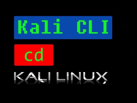 Kali Linux Cli - cd