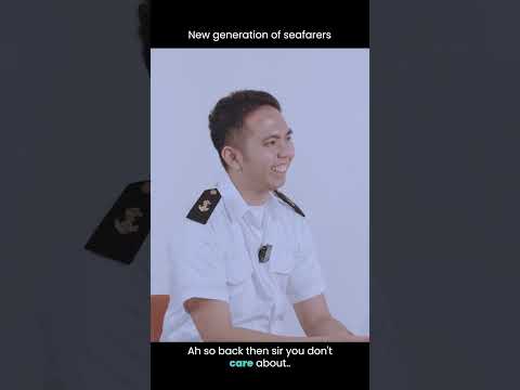 What does the captain have to say about the new generation of seafarers? Download propelmeapp now ⚓️