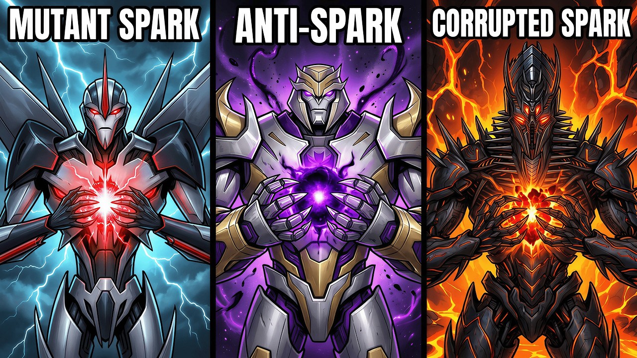 Every Transfromers Spark Type and It's Meaning Explained
