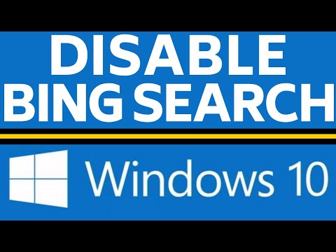 How to Disable Bing Search in Windows 10 Start Menu