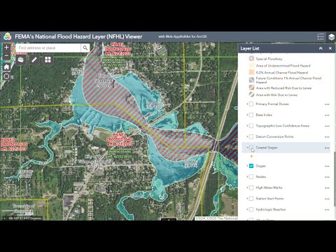 FEMA Flood Maps - Tutorial from GLISA