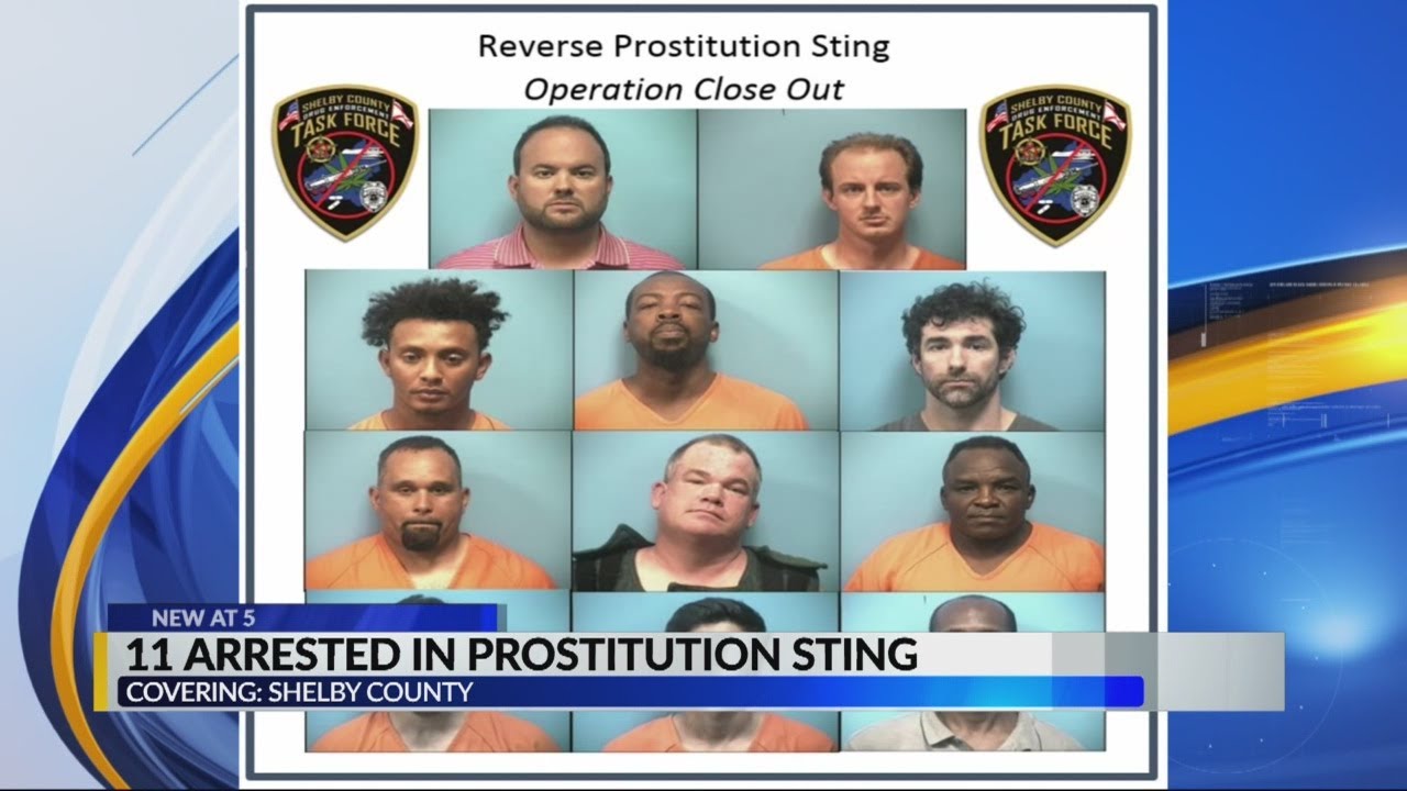 11 arrested in prostitution sting