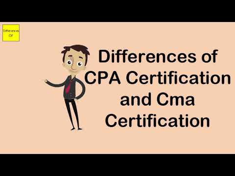 Differences of CPA Certification and CMA Certification