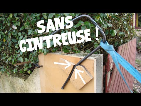 Comment cintrer un tube en acier SANS cintreuse (fait maison pas cher cousin)