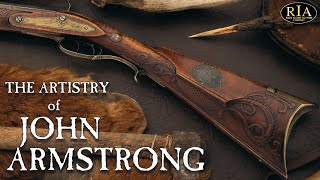 John Armstrong Golden Age Percussion American Long Rifle | Rock Island ...