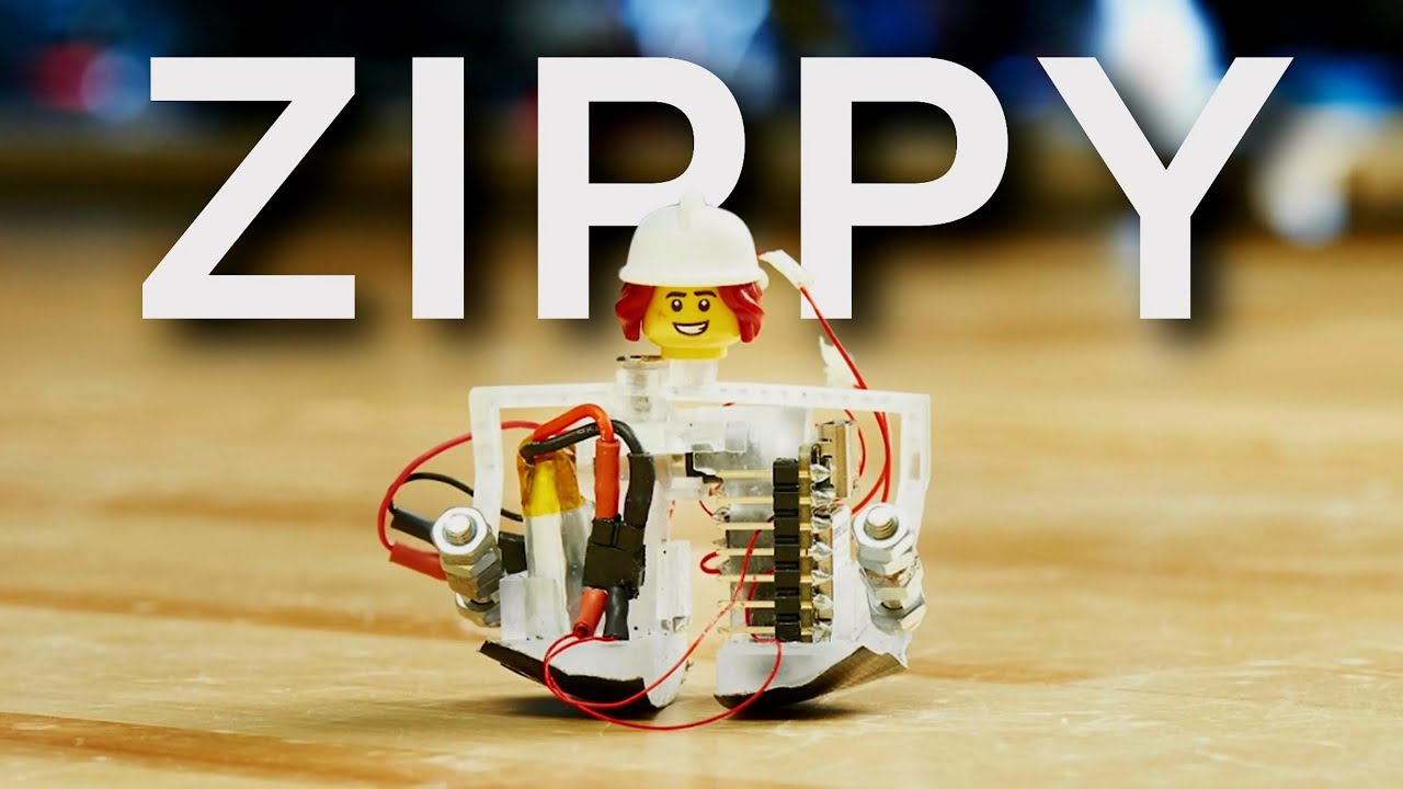 Meet Zippy - This Small but Mighty Bipedal Robot Built for Rescue Operations!