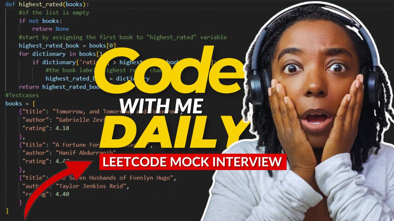 LIVE Python + LeetCode Mock Interview (Easy Level – Beginner Friendly)