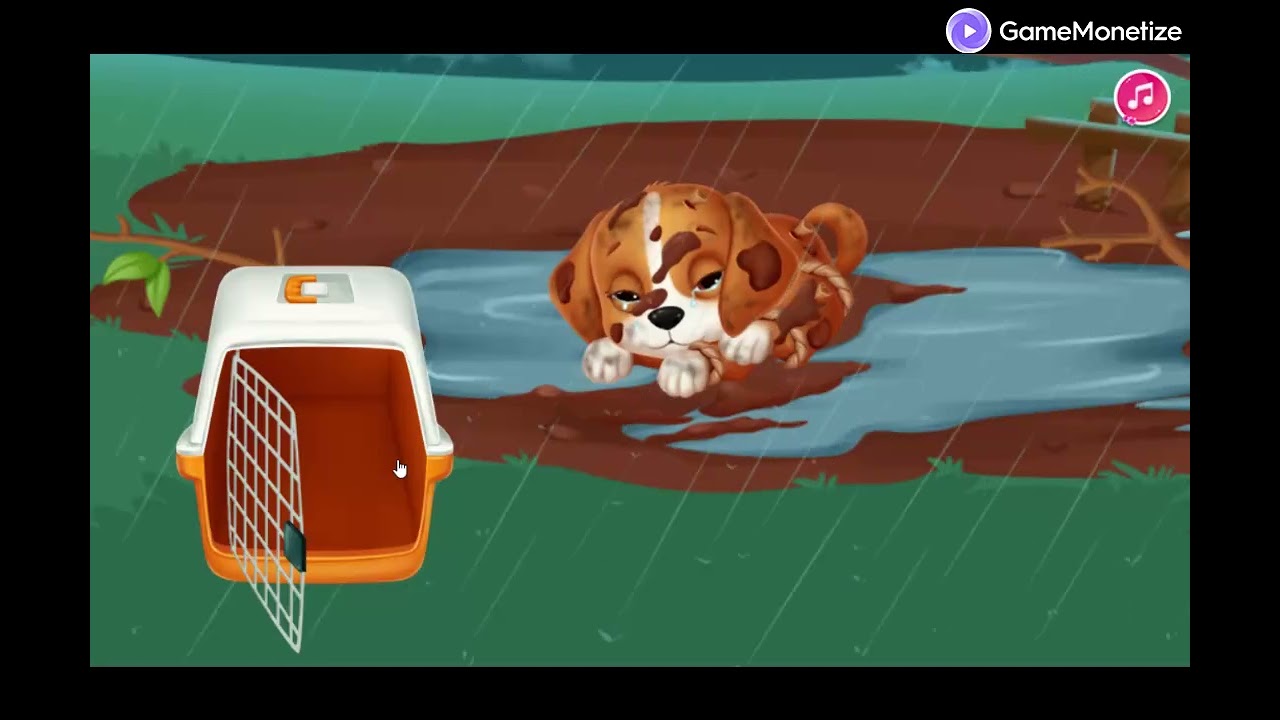 Lost Puppy Rescue! Browser Game Fun