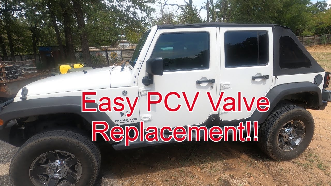 2008 Jeep Wrangler 3.8l: PCV Valve Replacement, Possible Red Lighting Bolt Repair.