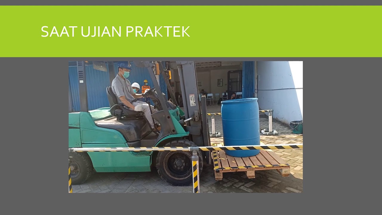 Sertifikasi K3 Operator forklift Kemnaker