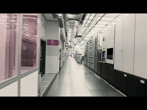 Intel Fab 28 Tour Clean Room Material Handling System