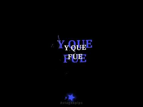 y que fue lyrics Spanish song #lyrics