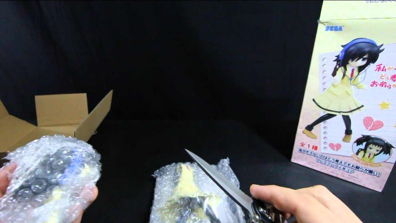 Tomoko Kuroki Figure Unboxing | Watamote