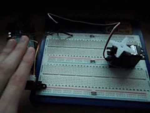 IR sensor and Servo motor project | epictronics