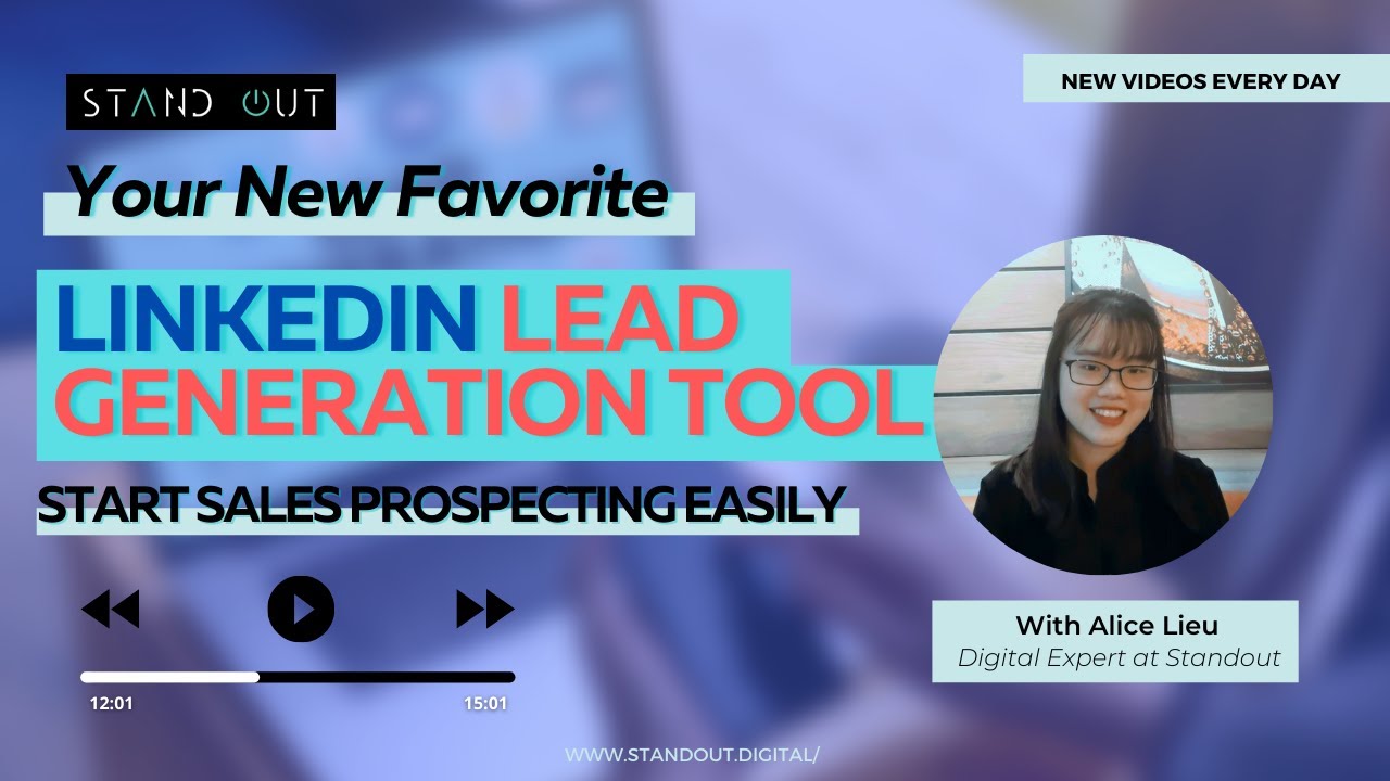 Your NEW Lead Generation LinkedIn Tool | Start Sales Prospecting Easily