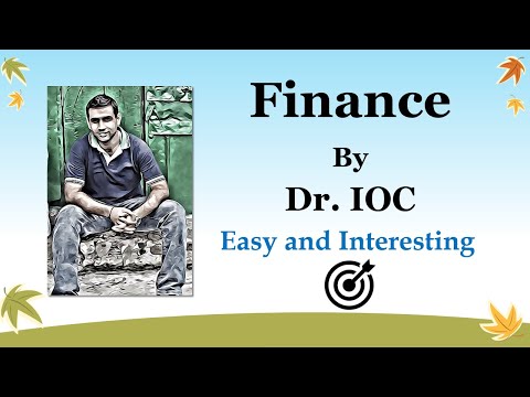 Finance By Dr. IOC: Easy and Interesting