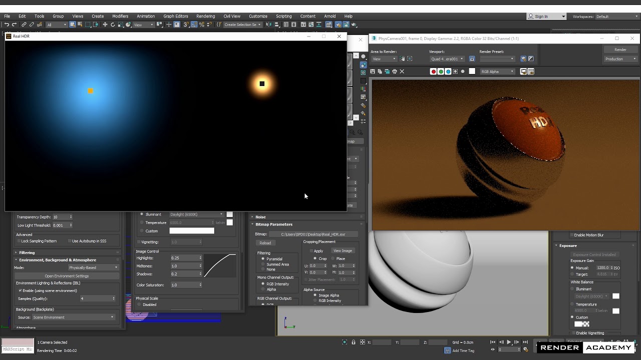 Image Based Lighting in Arnold
