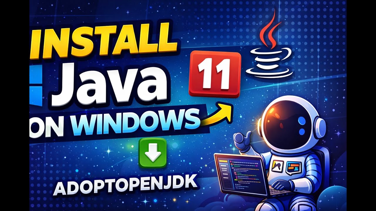 Install Java 11 on Windows in 5 Minutes! (AdoptOpenJDK)