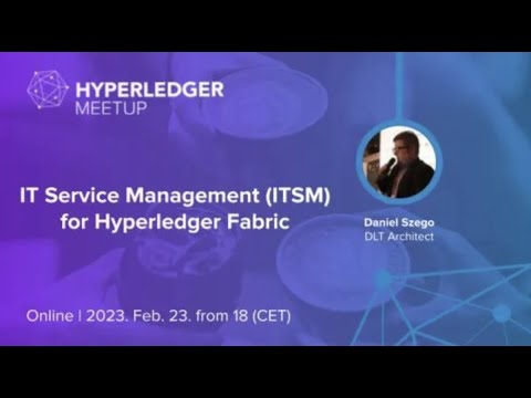 IT Service Management (ITSM) for Hyperledger Fabric