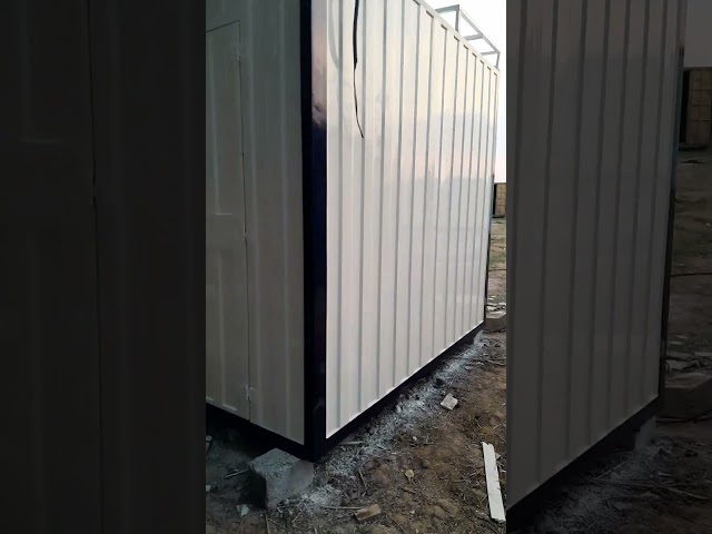 Portable Mobile Cabin - Prefabricated Puff Panel Security Cabin ...