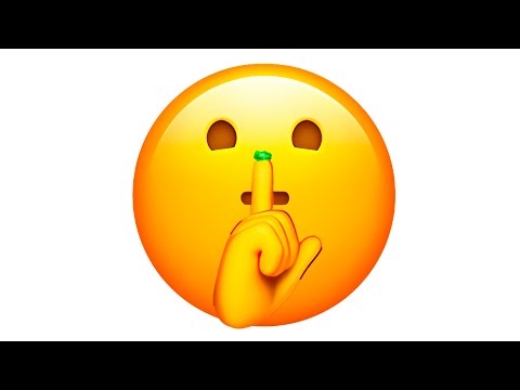 Shushing Face Emoji and what it's hiding
