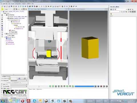 NC Graphics - NCG CAM interface to VERICUT CNC simulation software