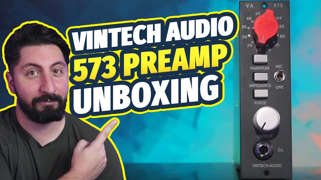 The Vintech Audio 573 microphone preamp (Neve 1073) Review - Does It Really sound That Good?